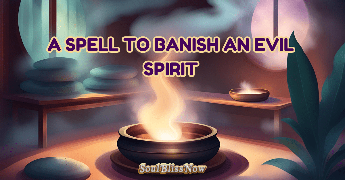 Banishing Spells To Remove an Evil Spirit - Soul Bliss Now